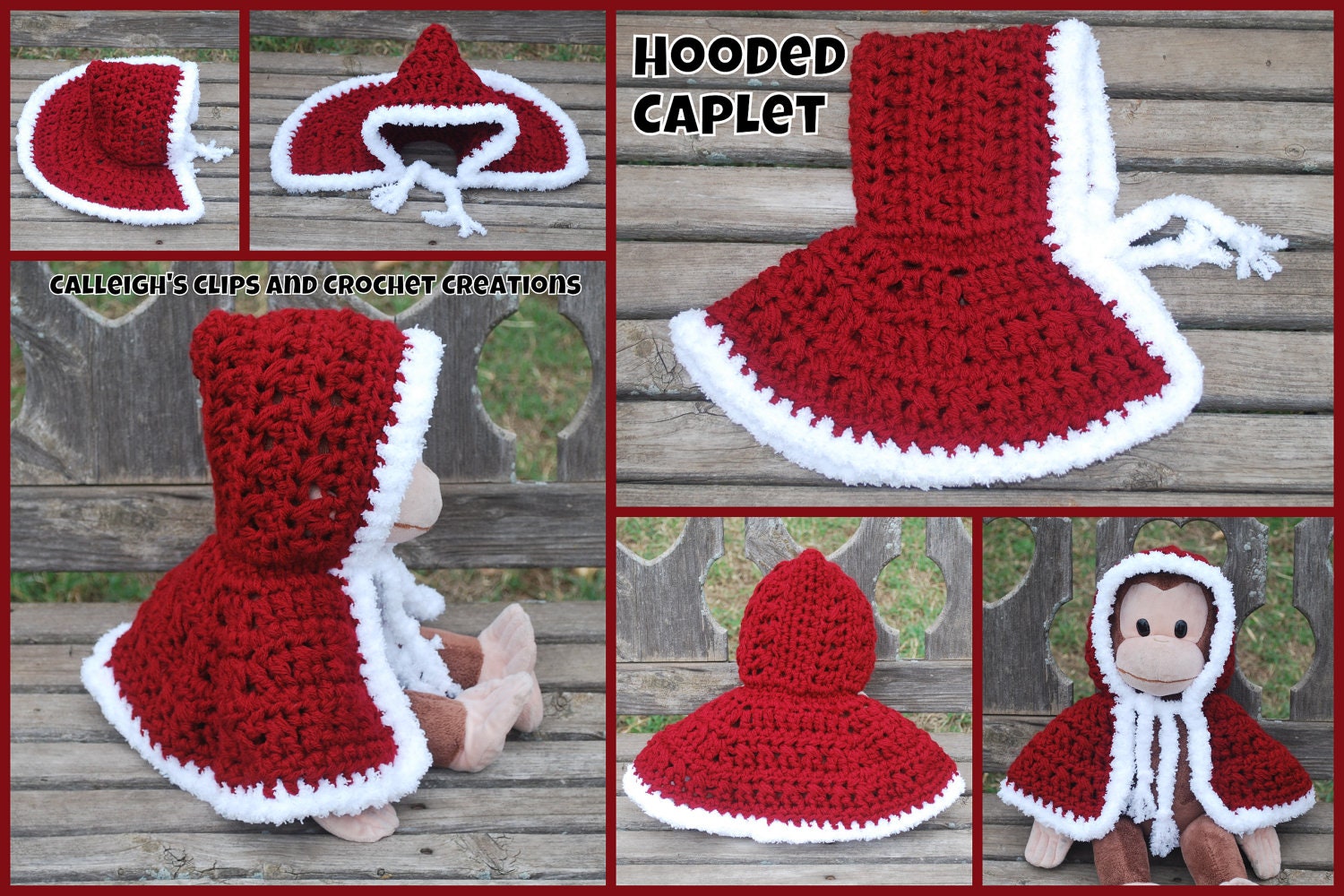 Little Mrs. Christmas Capelet- Customizable - 0-3 Mo Size - - Etsy
