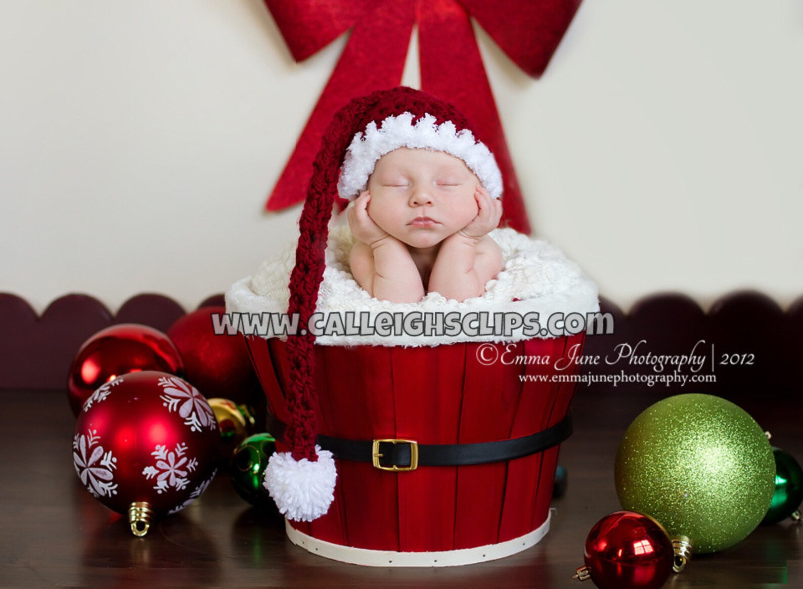 Santa Suit- Cuddle Cape Set - Newborn Photography Prop - Etsy