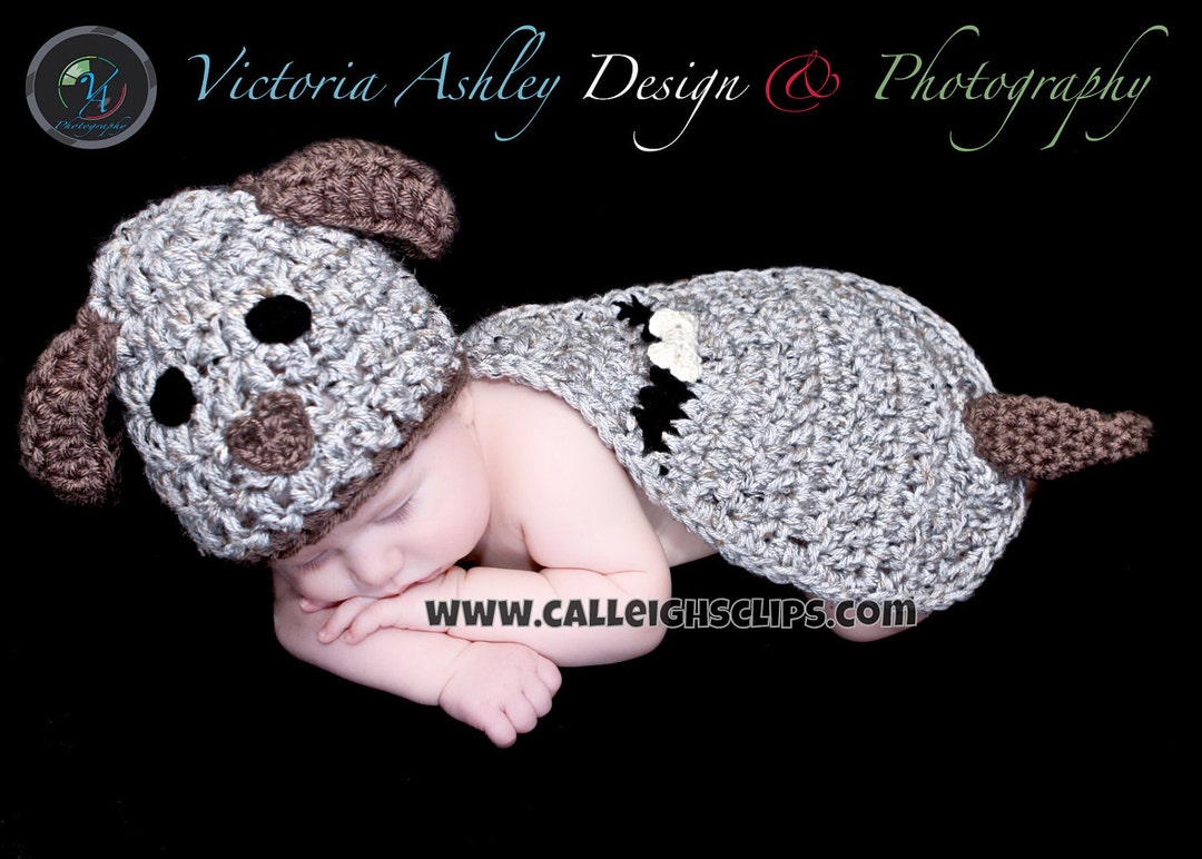 Puppy Dog- Cuddle Cape Set -photography Prop - Etsy