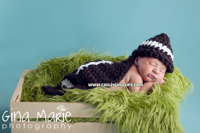Football Cuddle Cape Set Newborn Photography Prop - Etsy