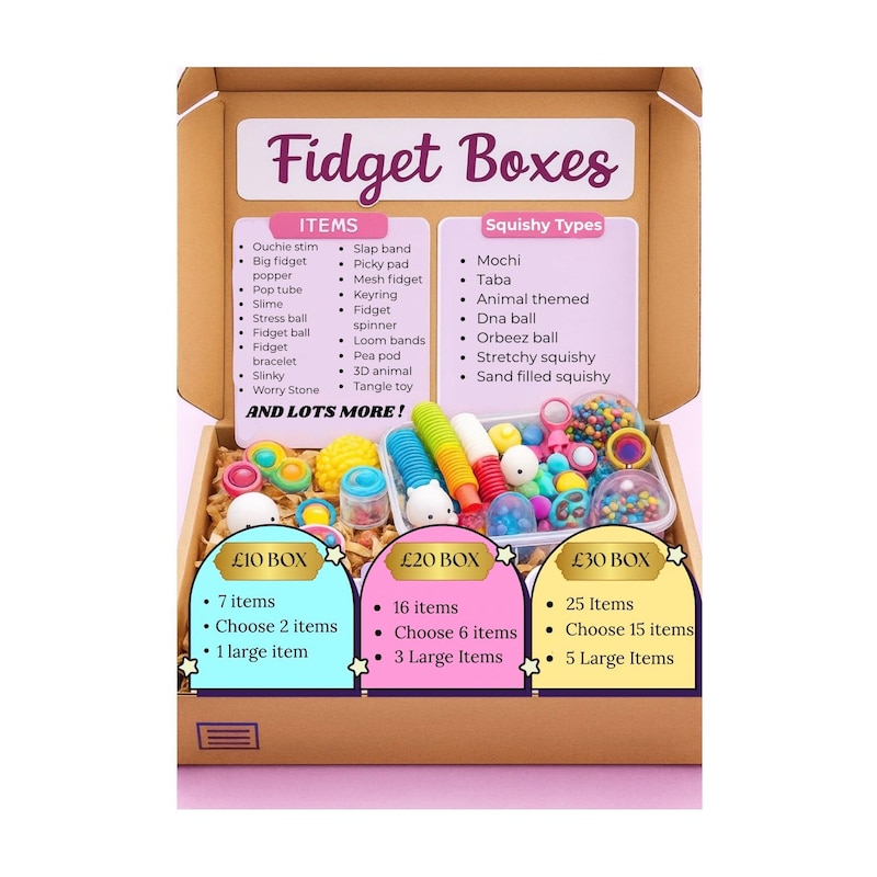 Fidget Box - Etsy UK