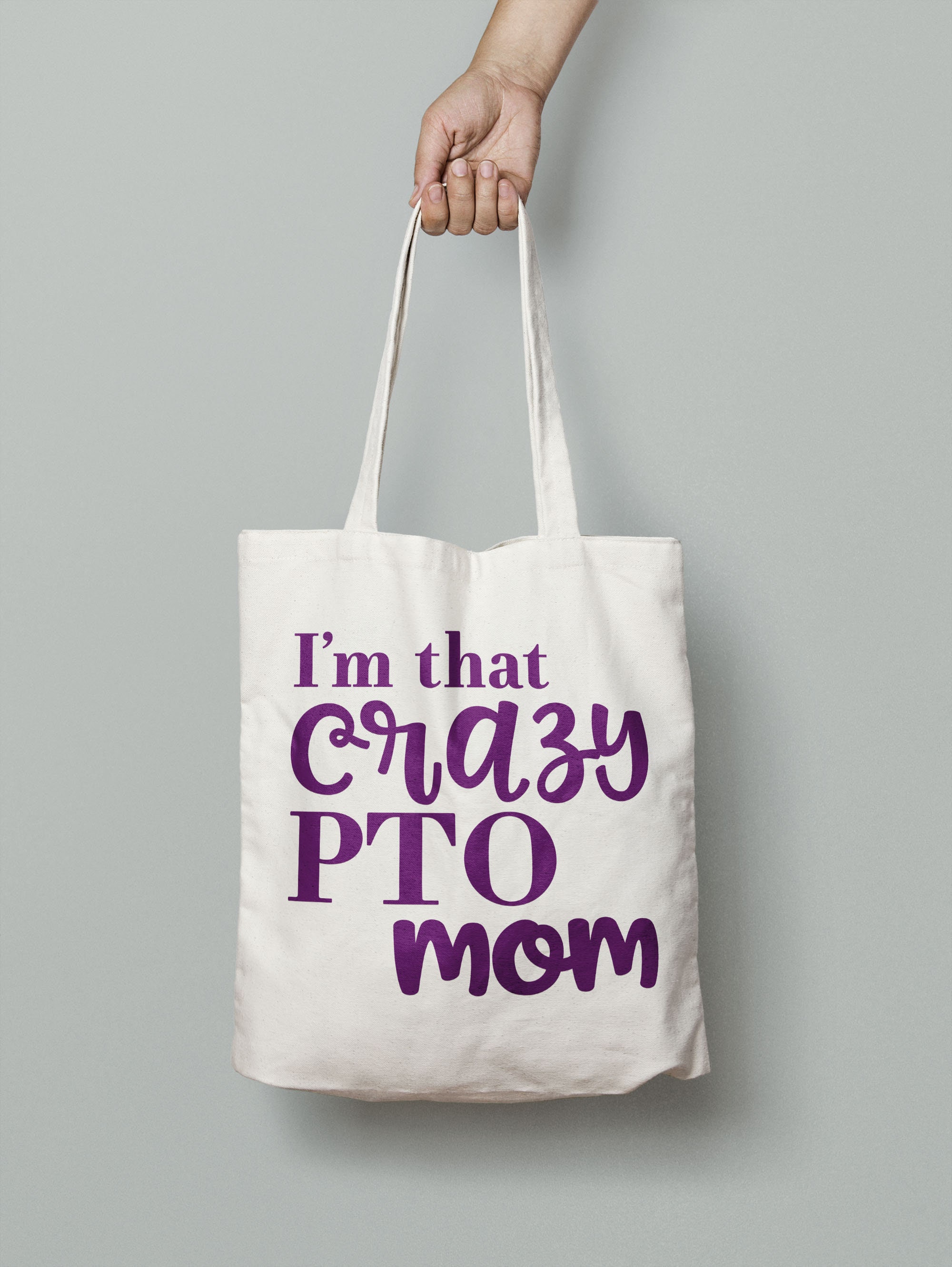 I'm That Crazy PTO Mom. SVG PNG Jpeg Dxf Sarcastic Funny Saying - Etsy
