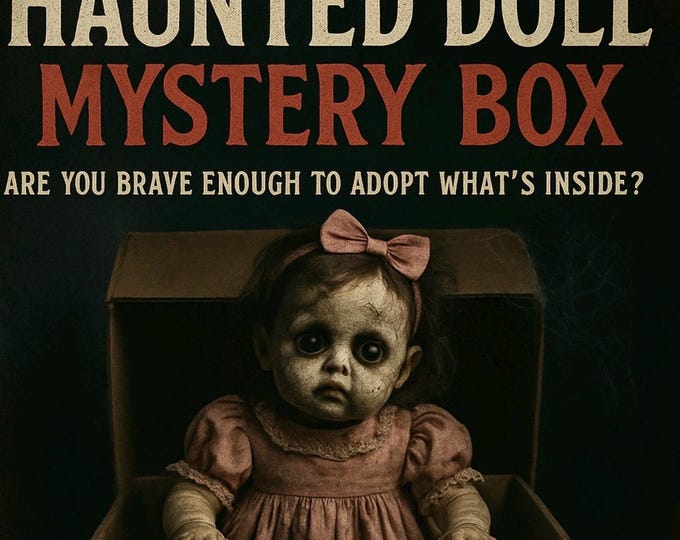 Haunted Mystery Doll Positive Active Spirit - Etsy