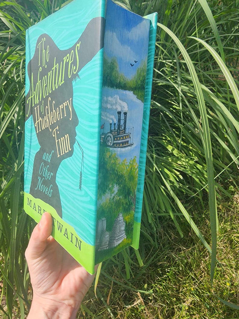 The Adventures of Huckleberry Finn Novel , Mark Twain Special Edition ...