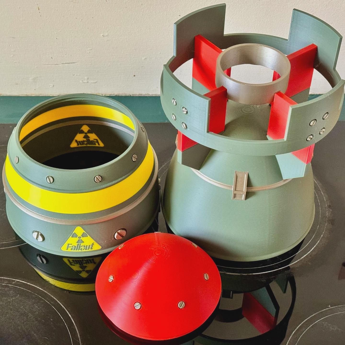 Mini Nuke STL File – Fallout-inspired 3D Model | Printable Prop for ...