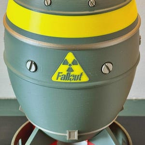 Mini Nuke STL File – Fallout-inspired 3D Model | Printable Prop for ...