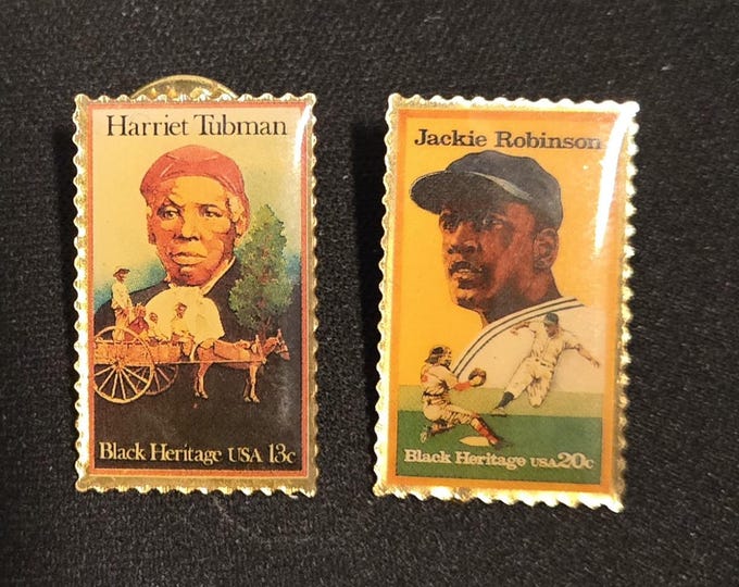 1982 Mcdonald’s USPS African American Heritage Stamp Pin Series - Etsy