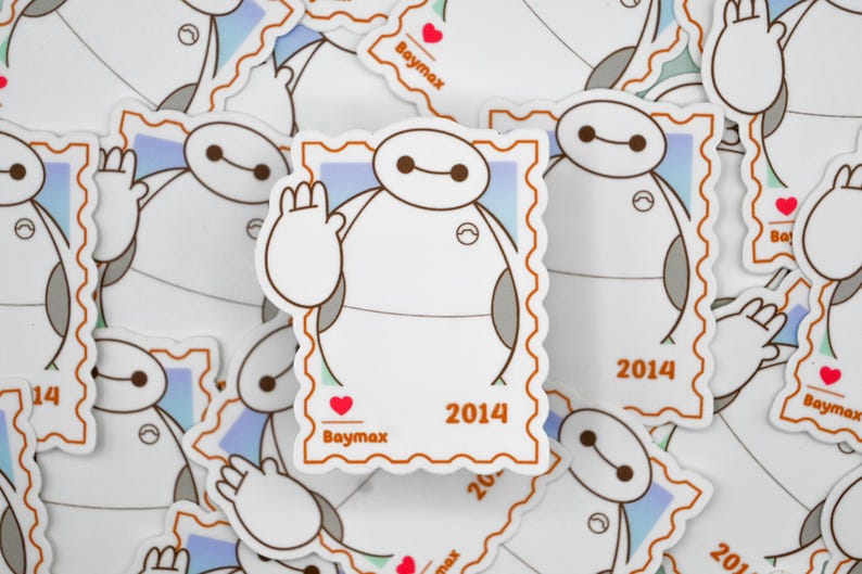 Baymax– First Class Postage Sticker - Etsy