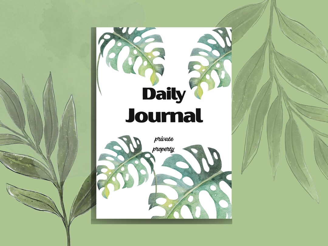 Simple Daily Journal , Daily Checklist, Daily Notes , Activity Tracker ...