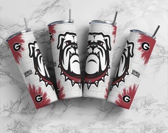 Georgia Bulldogs Tumbler Wrap PNG, Sublimation - Etsy