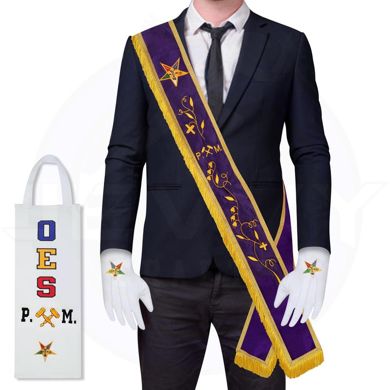 Oes Sash and Gloves - Etsy