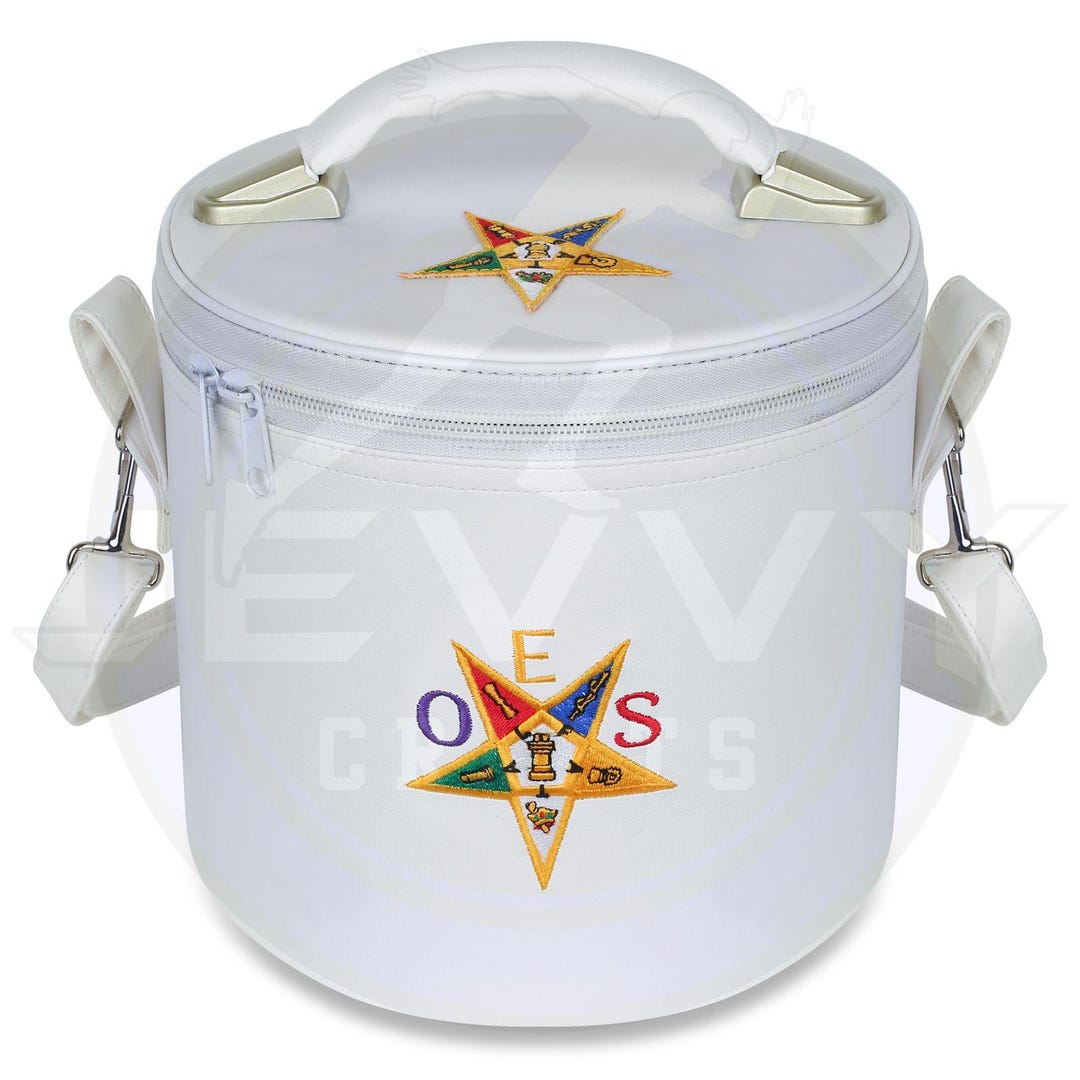 Masonic OES White Fez Case: Order of the Eastern Star Cap Holder - Etsy