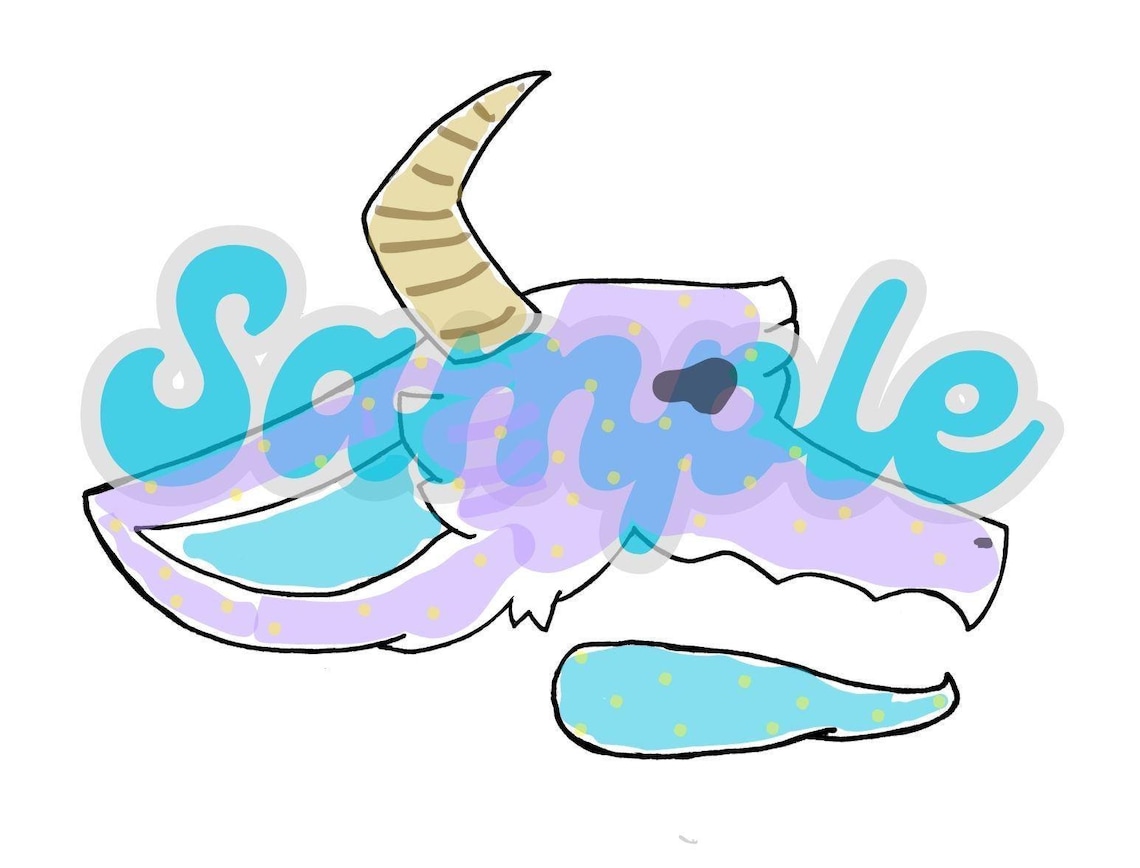 Dragon Puppet Design-bull-horned Dragon - Digital Download - Etsy