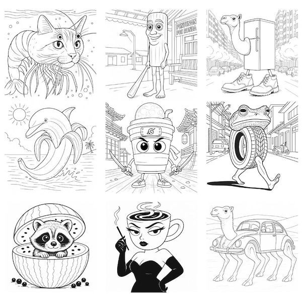 Italian Brainrot Printable - Etsy