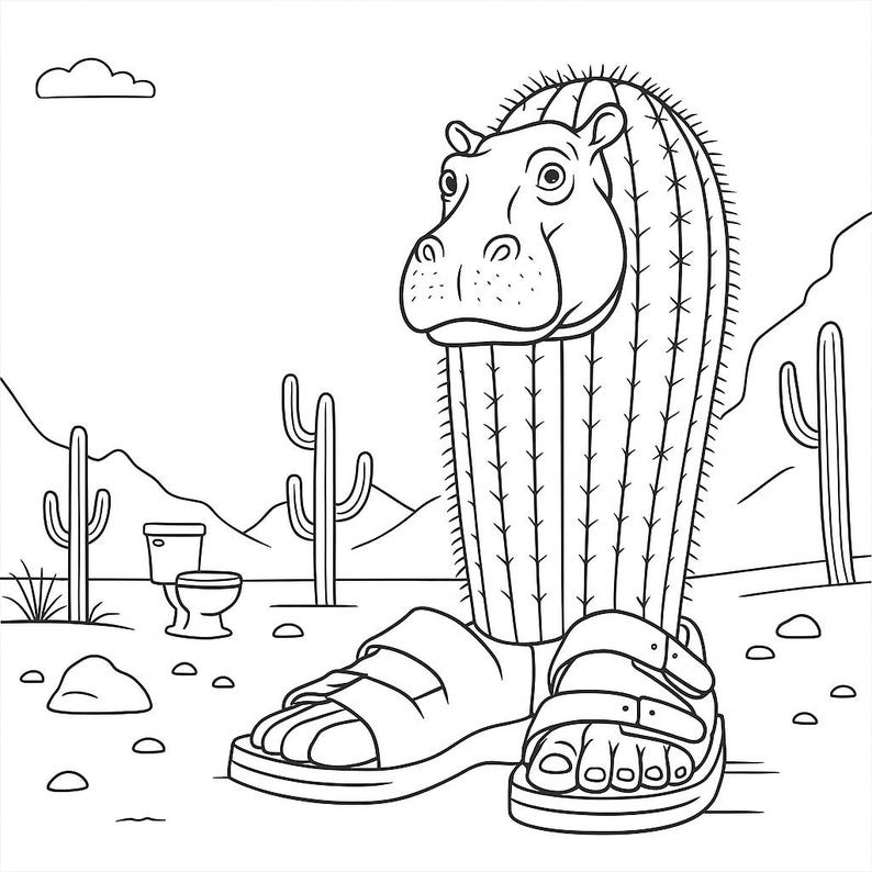 Italian Brainrot Coloring Book - Etsy