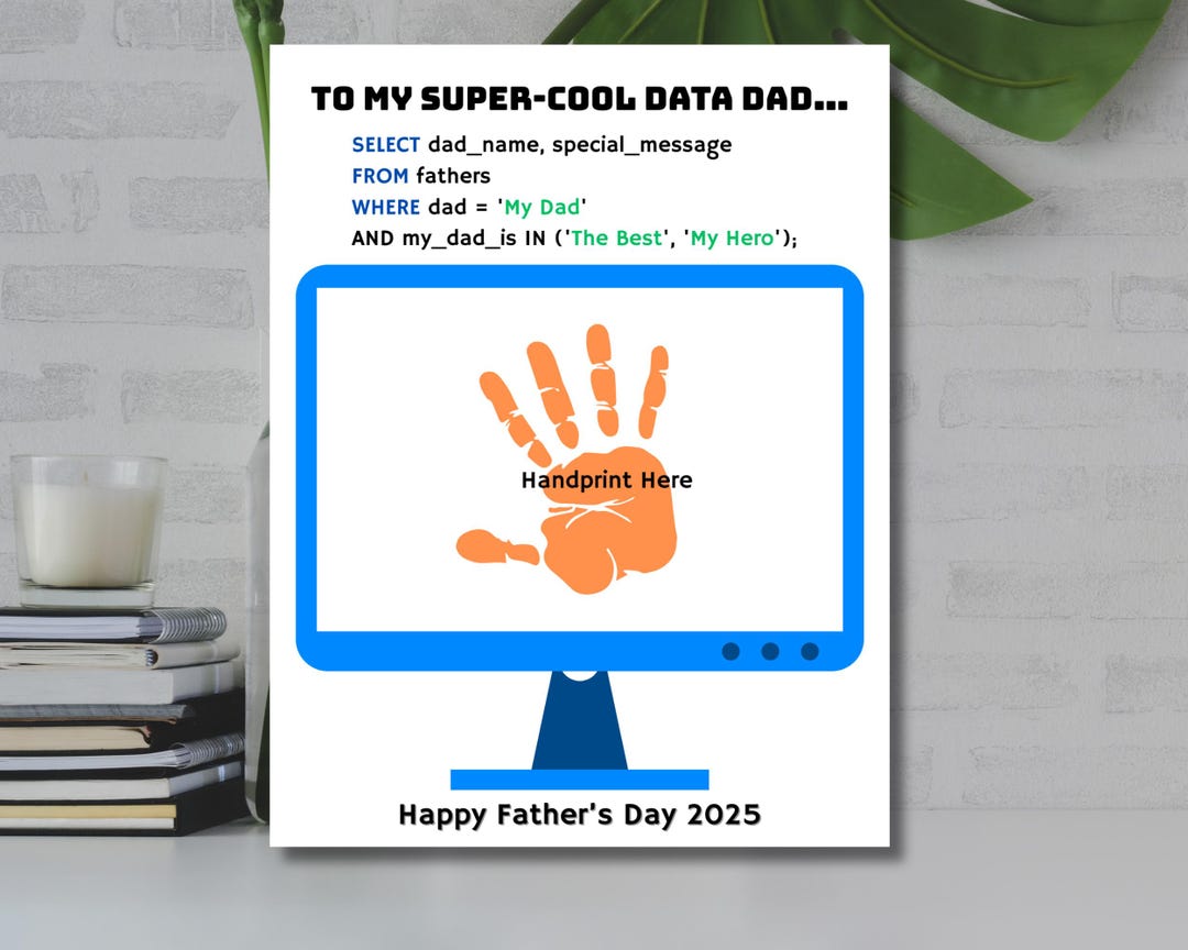 Father's Day Crafts, DIY Handprint Craft for Engineering Dad, Craft for ...