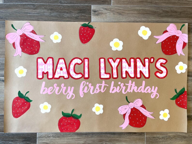 Custom Hand-painted Event Banner - Etsy