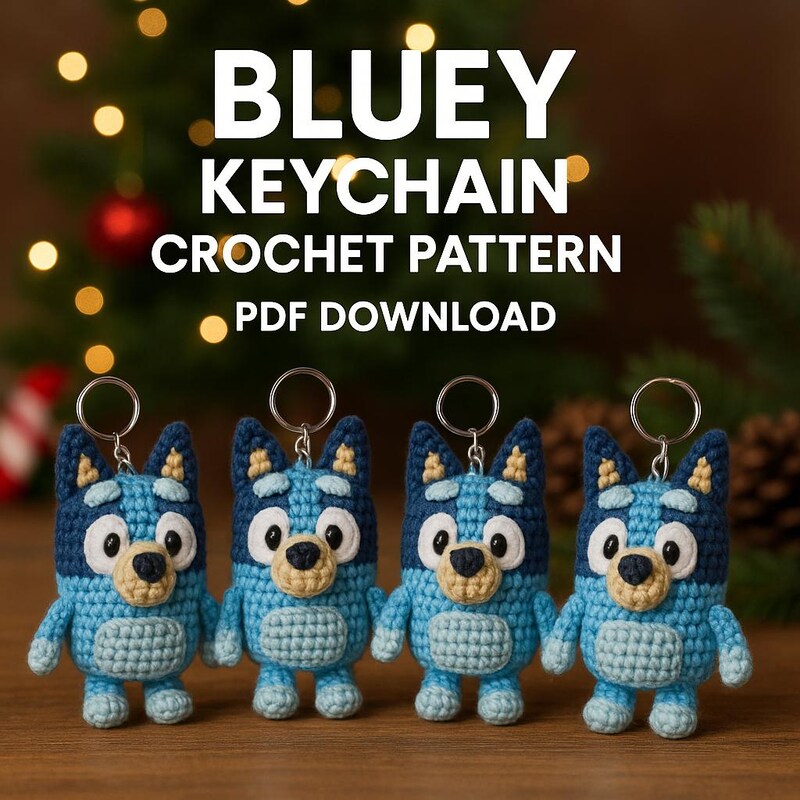 Bluey Crochet Pattern - Etsy