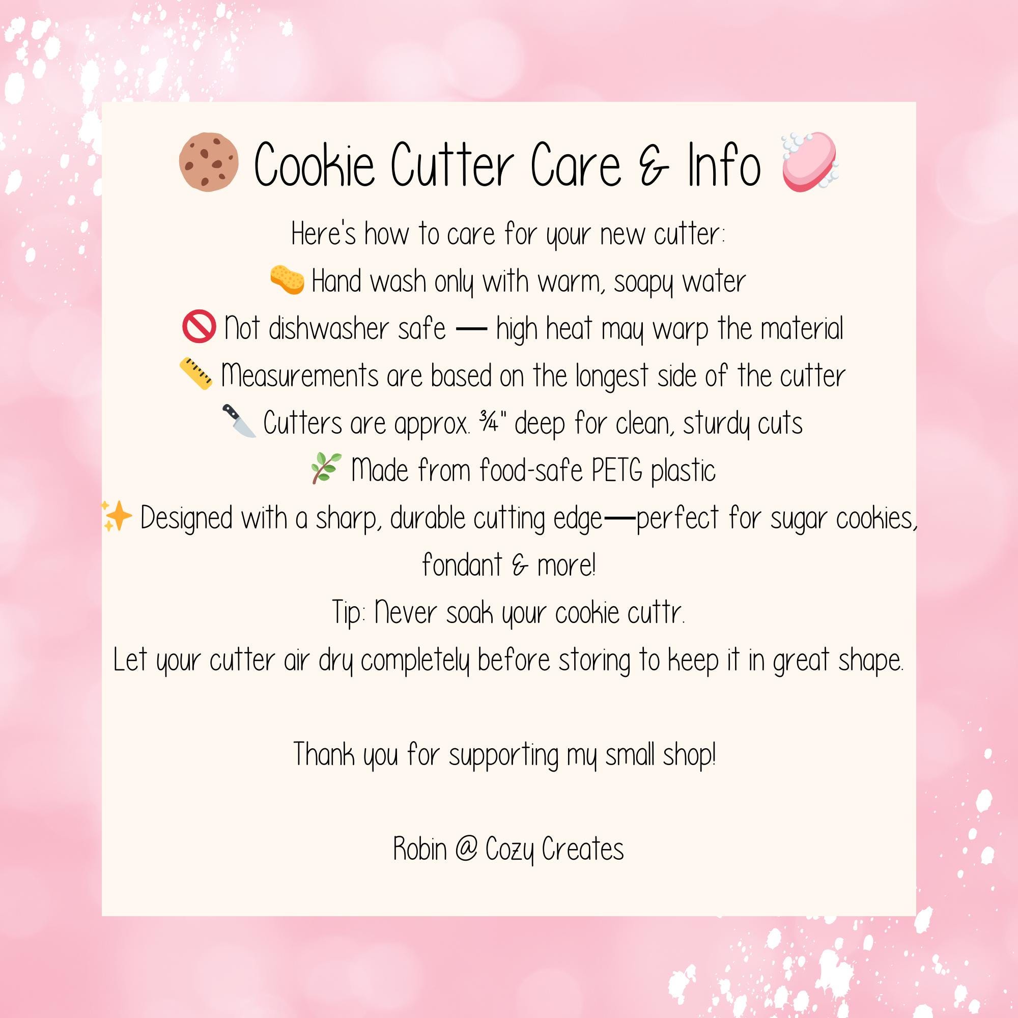 Ice Cream Parlor Cookie Cutter | Summer Shop Cookie Cutter | Cute ...