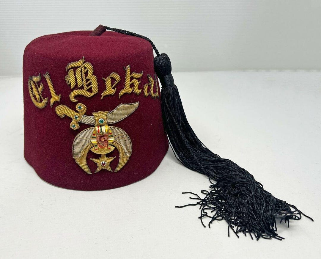 Masonic Hat, Freemason Hat, Masonic Regalia Hat, Masonic Worshipful ...