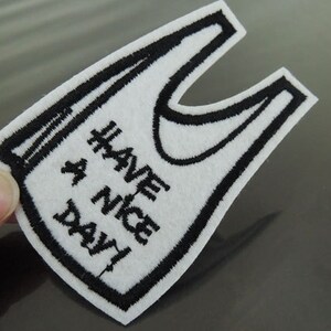 Have A Nice Day Letter Patches Iron on or Sewing on Patch Letter ...