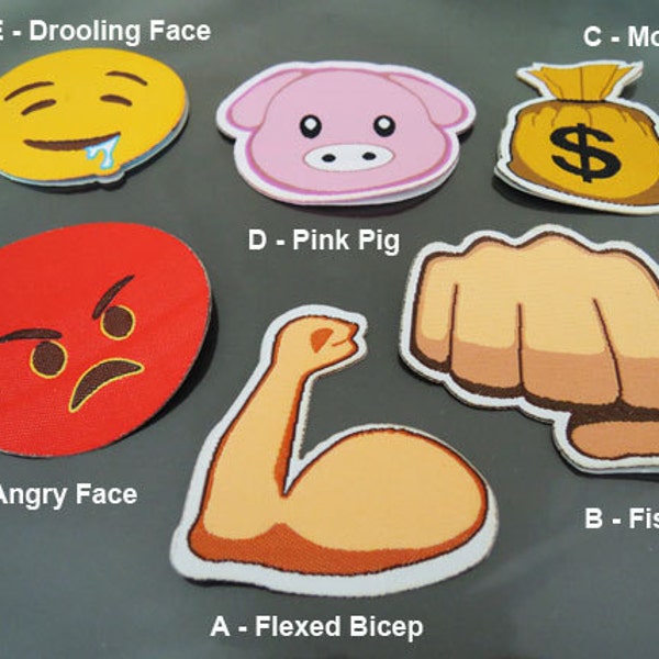 Emoji Patches - Etsy