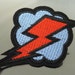 Flash Patches - Iron on Patches or Sewing on Patch Flash With Cloud ...