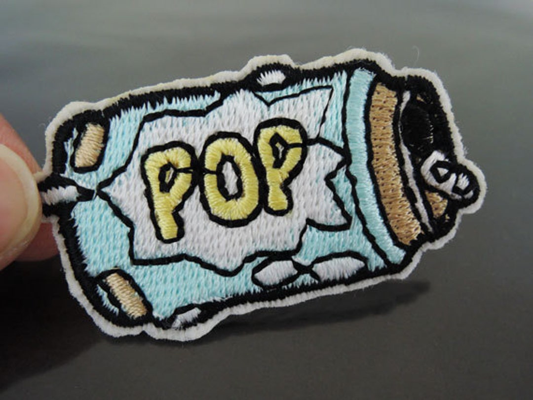 Pop Can Patches Iron on Patch or Sewing on Patch Food Drink - Etsy