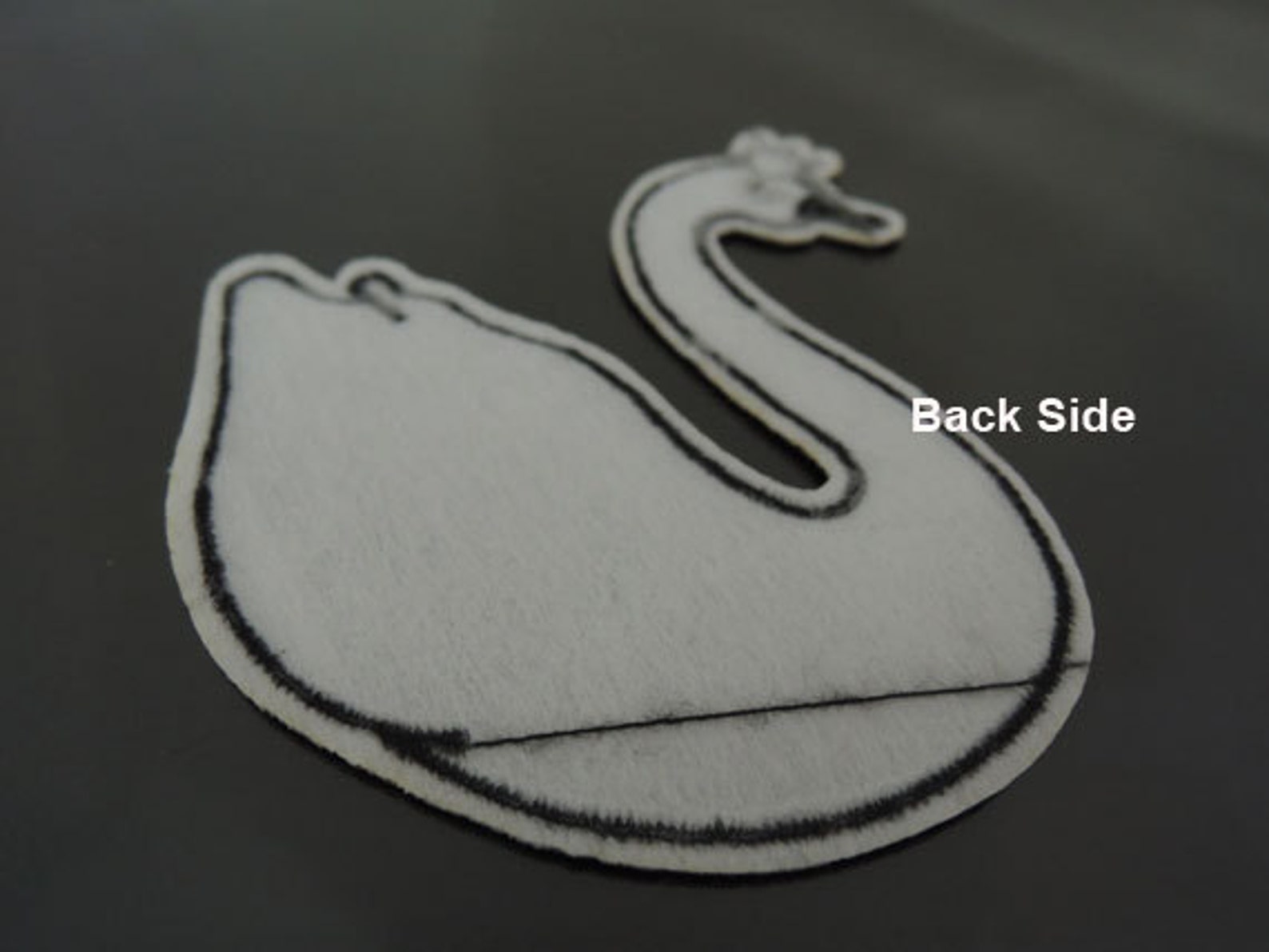Iron on Patch - Black Swan Patches Iron on Applique Embroidered Patch ...