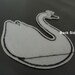 Iron on Patch - Black Swan Patches Iron on Applique Embroidered Patch ...
