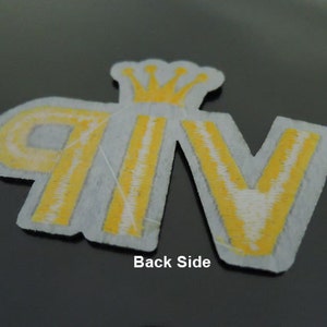 VIP Letter Patches Iron on or Sewing on Patch Letter Patches - Etsy