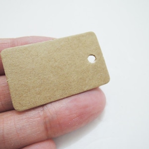 Kraft Paper Tags - 50pcs Kraft Tags Rectangle Tag Price Tags Hang Tags ...