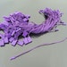 Hang Tag String 100pcs Purple Hang Tag String With Plastic Fastener - Etsy