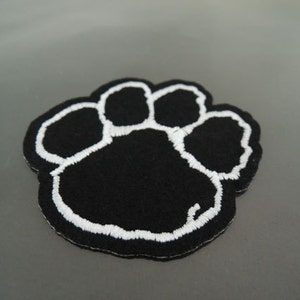 Paw Patches - Iron on Patches Paw Print Patch Applique Embroidered ...
