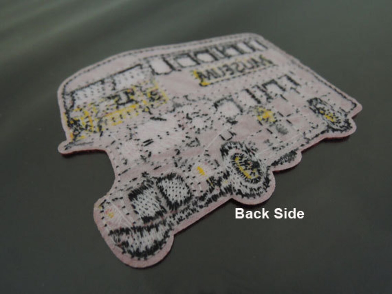 Iron on Patch Bus Patch Red Bus Patch Museum Bus Patches - Etsy