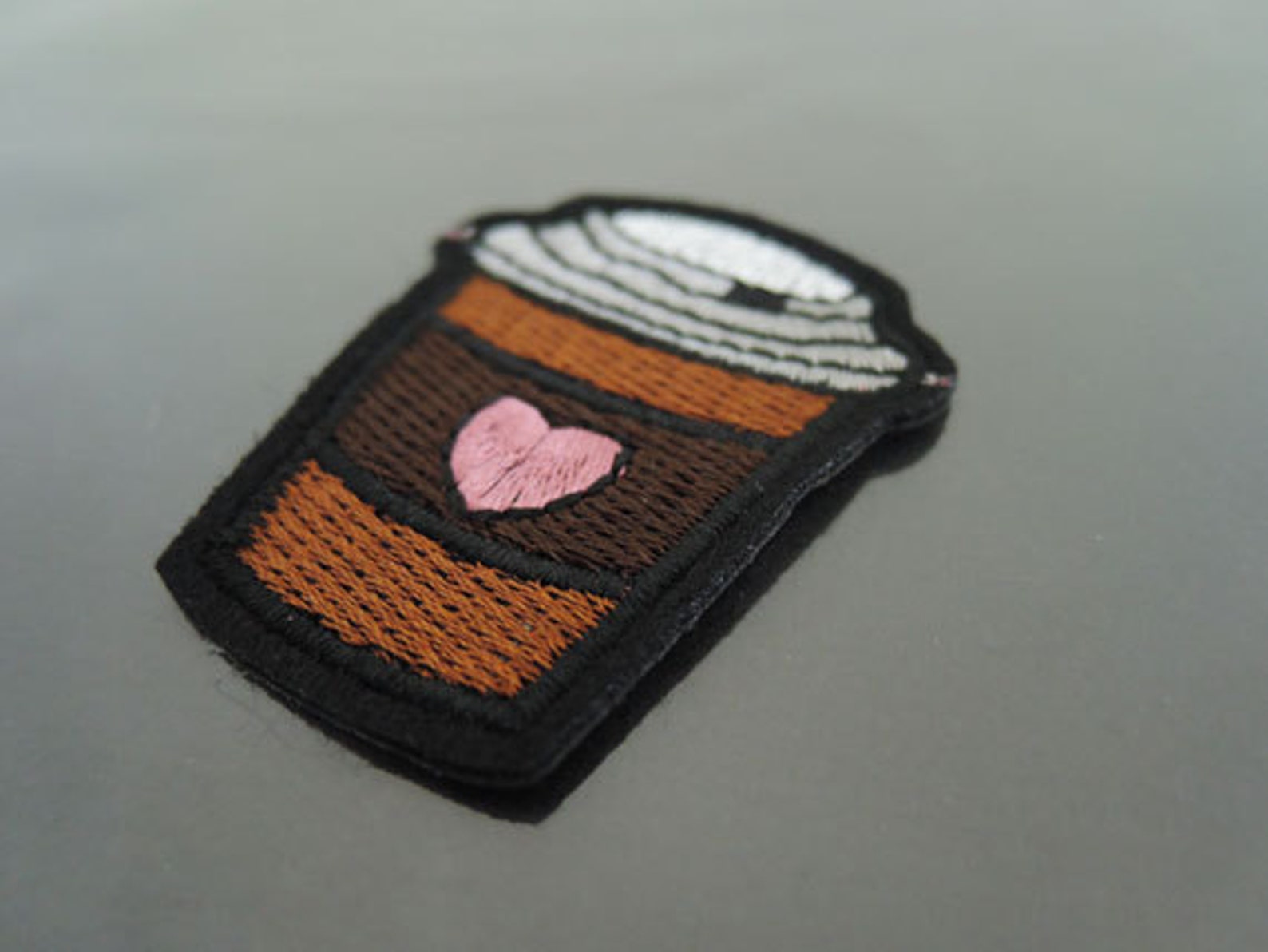 Hot Cup Patches Iron on Patch or Sewing on Patch Food Drink | Etsy