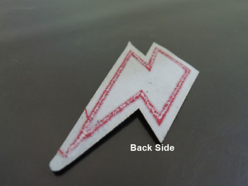 Flash Patches Iron on Patches or Sewing on Patch Red Black | Etsy