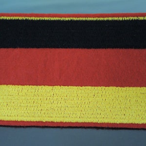 Germany Flag Patches - Large Iron on Patch or Sewing on Patch Germany ...
