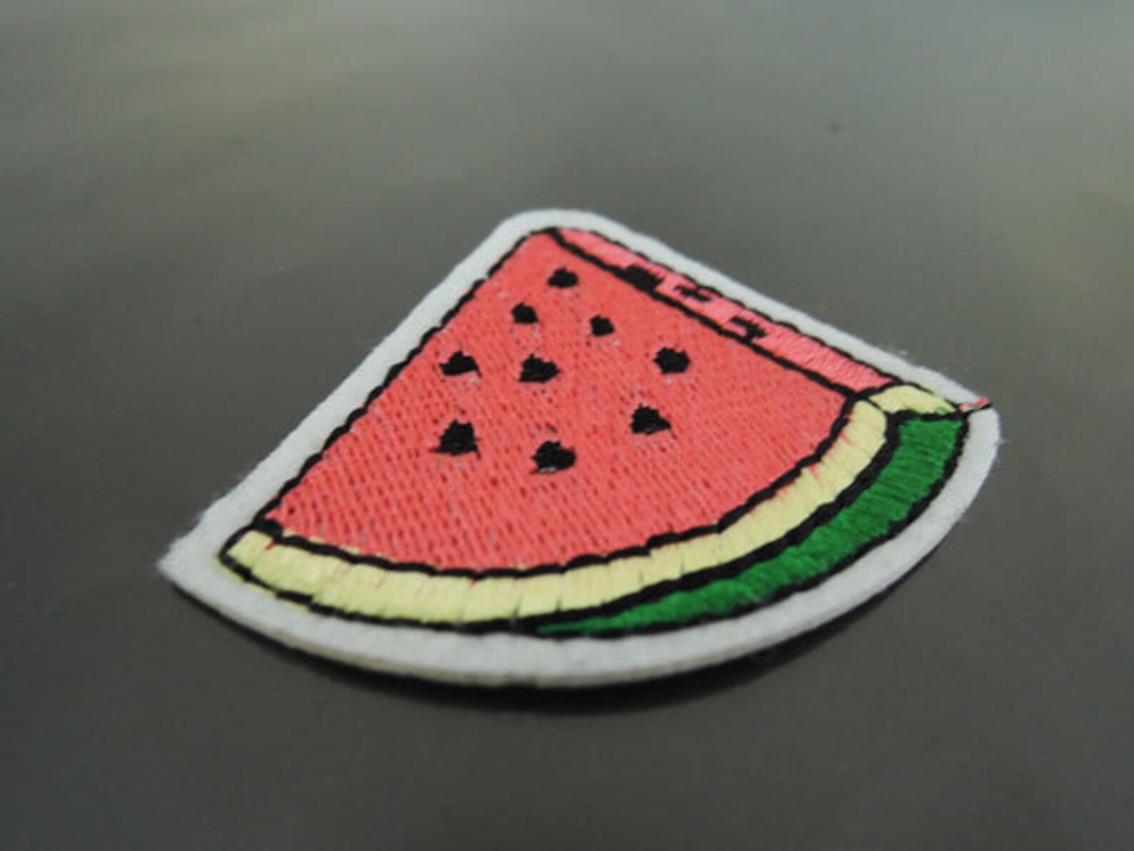 Watermelon Patch Fruit Patches Red Green Black Patch Applique | Etsy