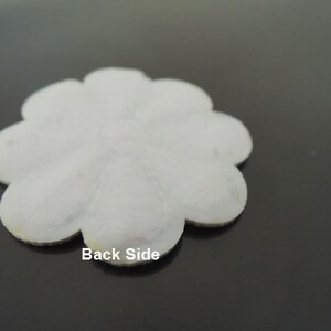 White Flower Patch Flower Patches Badge Patch Applique Embroidered ...