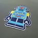 Robot Patches - Iron on Patches or Sewing on Patch Blue Patches ...