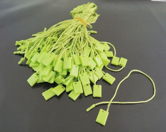 Hang Tag String 100pcs Apple Green Hang Tag String With | Etsy