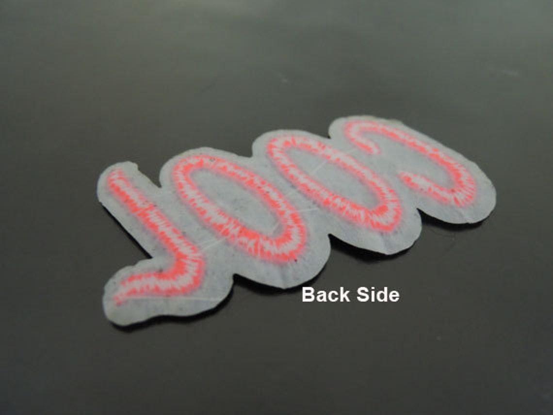 COOL Letter Patches Iron on Patch or Sewing on Patch Letter - Etsy