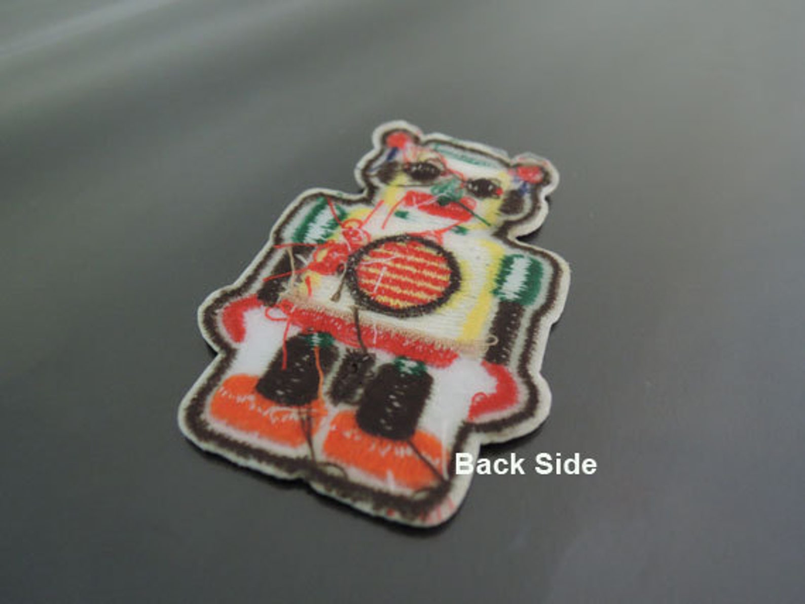 Robot Patches Iron on Patches or Sewing on Patch Yellow - Etsy