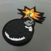 Black Bomb Patches Iron on Patches or Sewing on Patch Black Patches ...