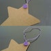 Hang Tag String 100pcs Purple Hang Tag String With Round Plastic ...