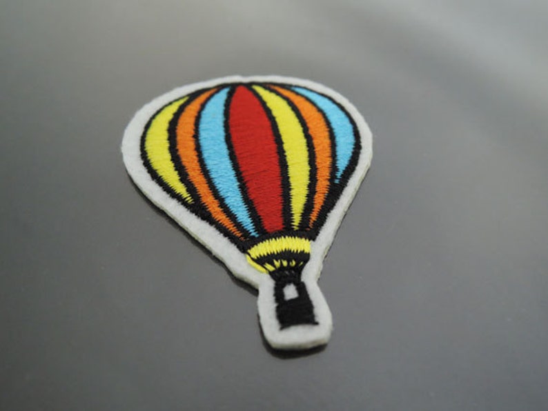 Hot Air Balloon Patches - Iron on Patches or Sewing on Patch Hot Air ...