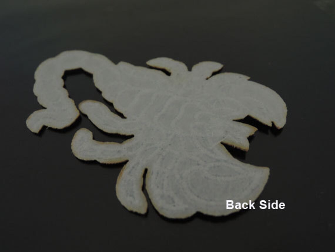 Iron on Patch Scorpion Patches Insert Patch Black Applique - Etsy