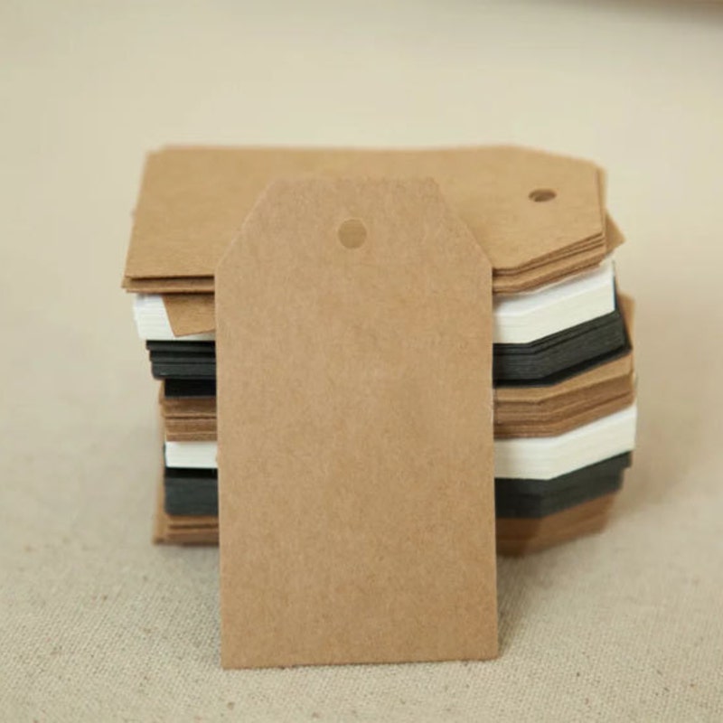 Brown Kraft Tags - Etsy