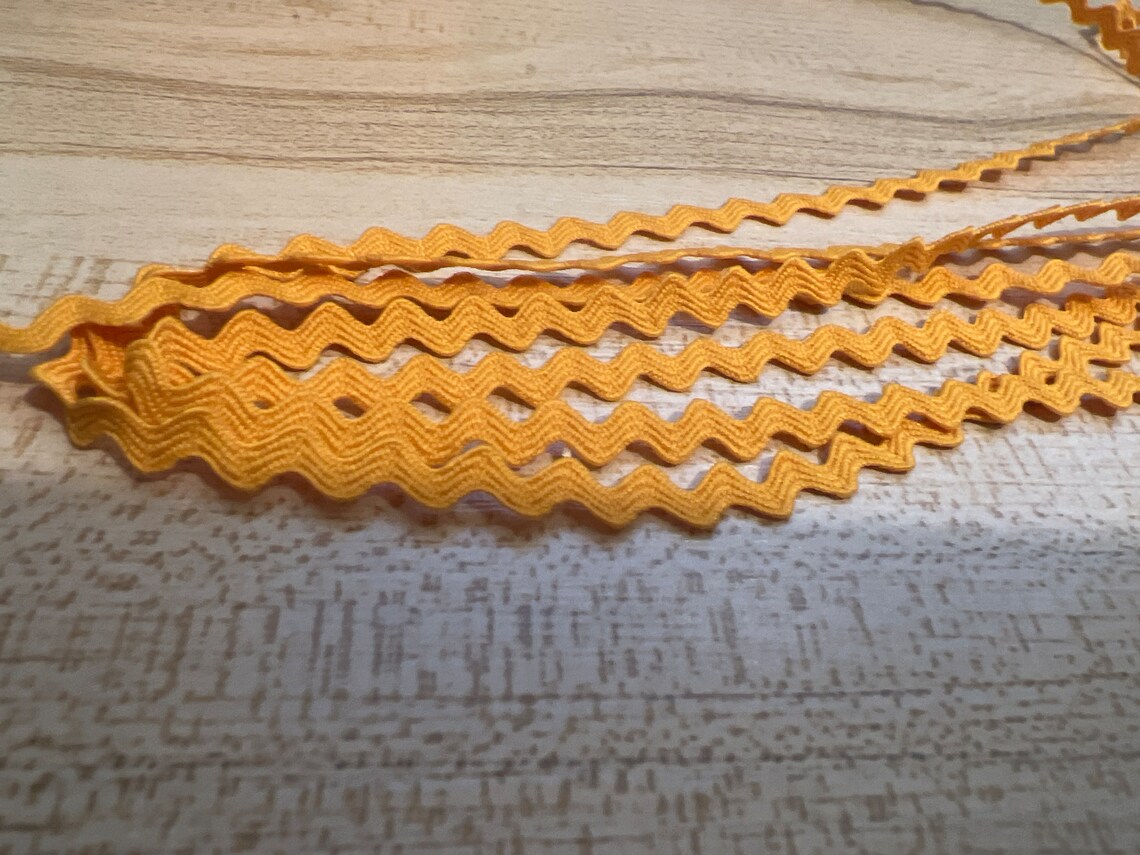 Ric Rac Trim 1/4" - Mini Ric Rac Trim Rick Rack , Zig Zag Ribbon , 11 ...